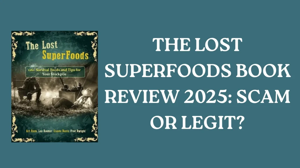 The Lost Superfoods Book Review 2025: Scam or Legit?